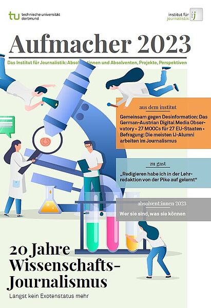 Aufmacher 2023 mit Neuigkeiten aus dem IJ - Institut für Journalistik ...